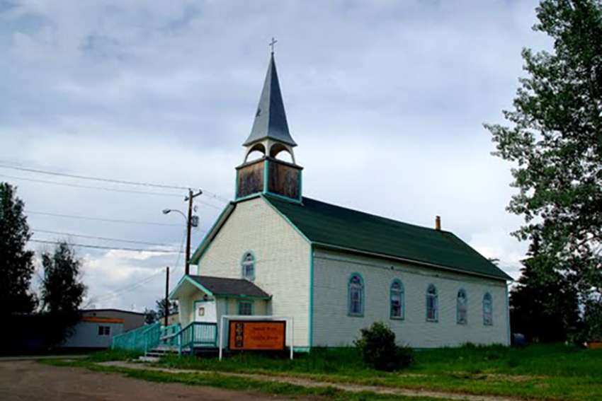 Fort Simpson Receiving a New Church – Mackenzie-Fort Smith